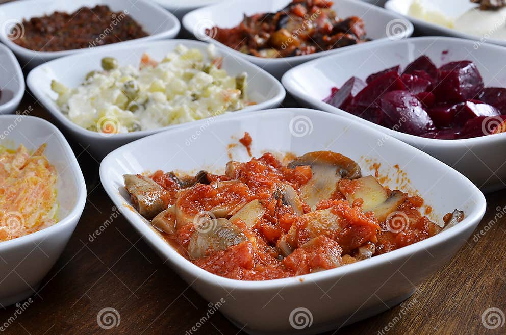 Turkish starters stock photo. Image of delicatessen, beet - 28194346