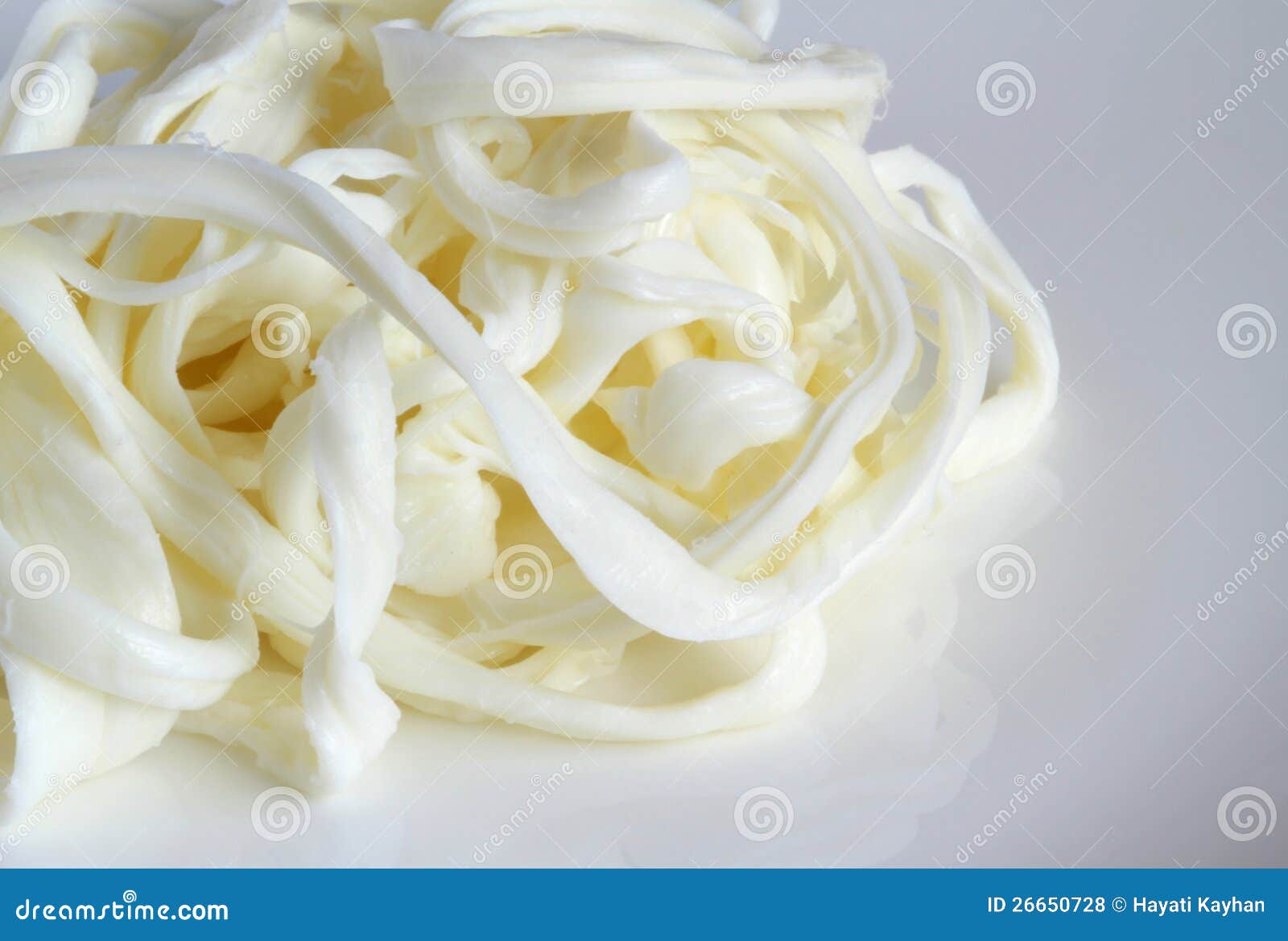 Turkish Stringy Cheese. Cecil Cheese Stock Photo - Image of cheese ...