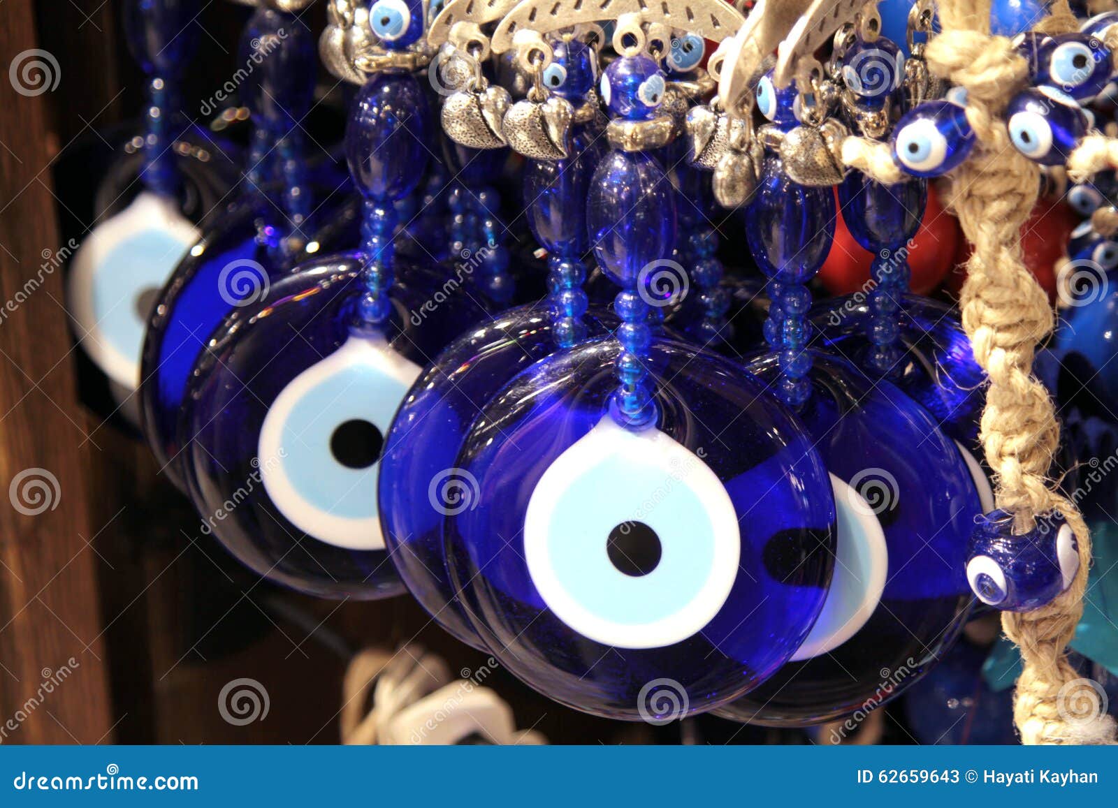 Turkish Superstition Evil Eye Beads, ( Nazar Beads ) Stock Image ...