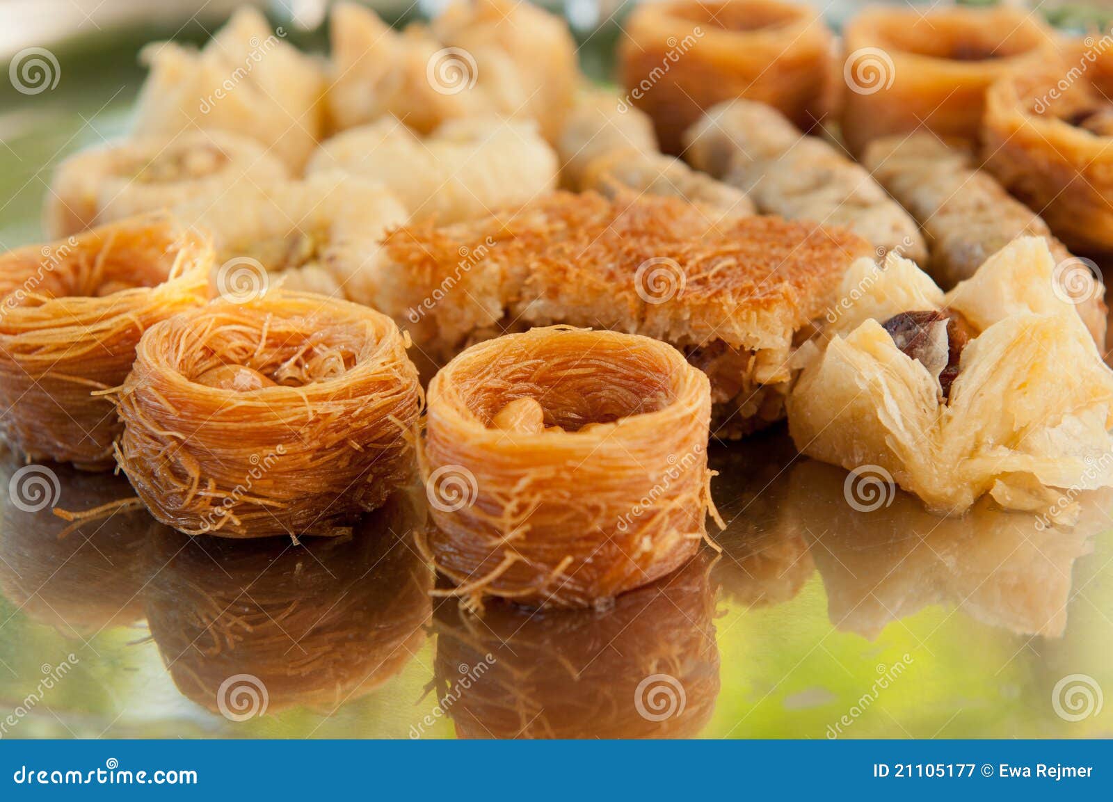 Turkish Sweets stock image. Image of oriental, food, yellow - 21105177