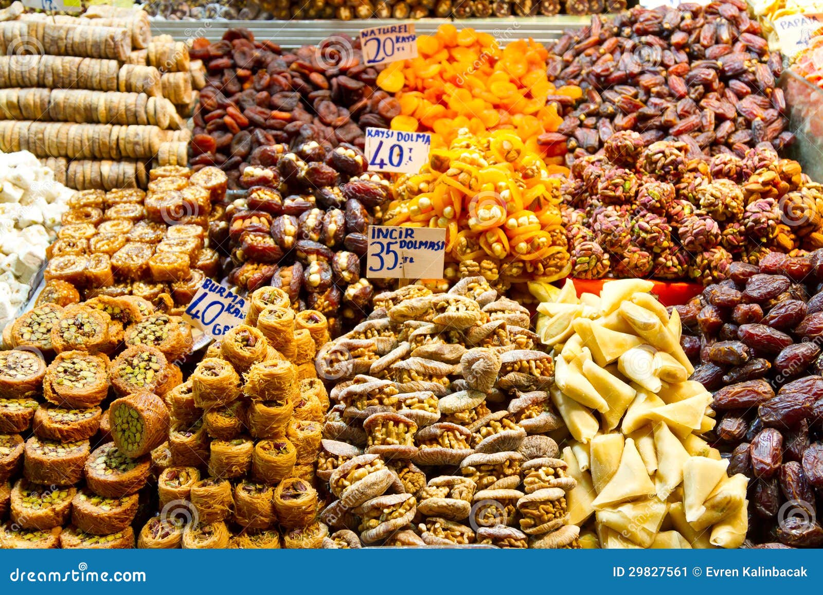 Turkish Sweets stock image. Image of turkey, turkish - 29827561