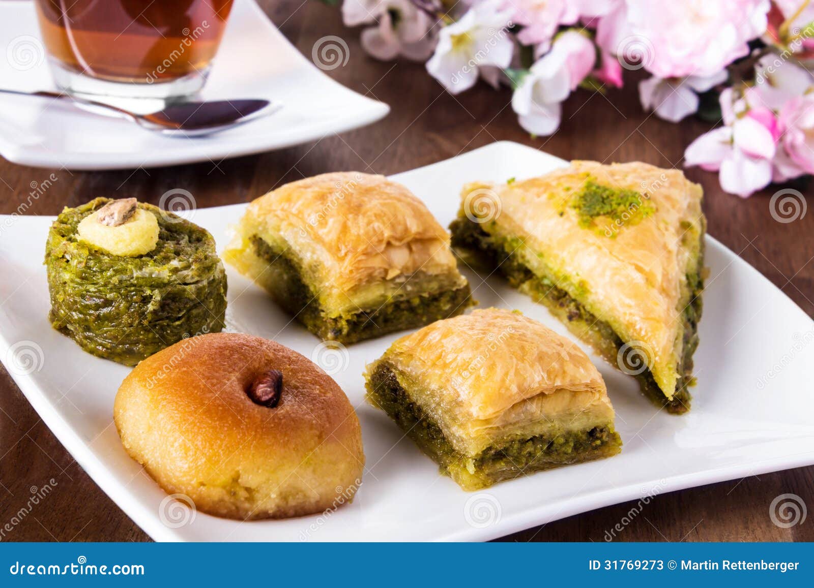Turkish sweets stock image. Image of dessert, ethnic - 31769273