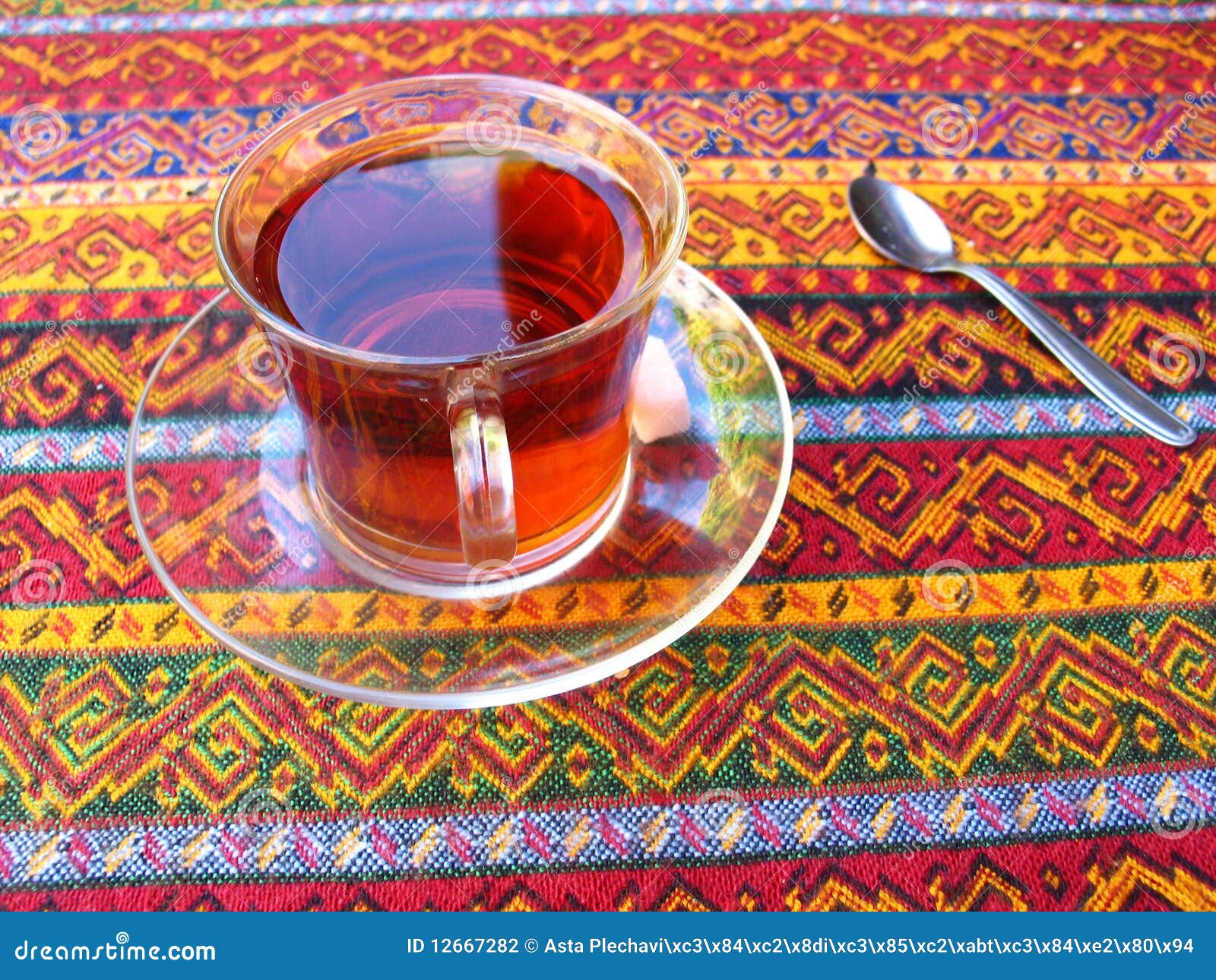 Turkish tea stock photo. Image of culture, liquid, serve - 12667282