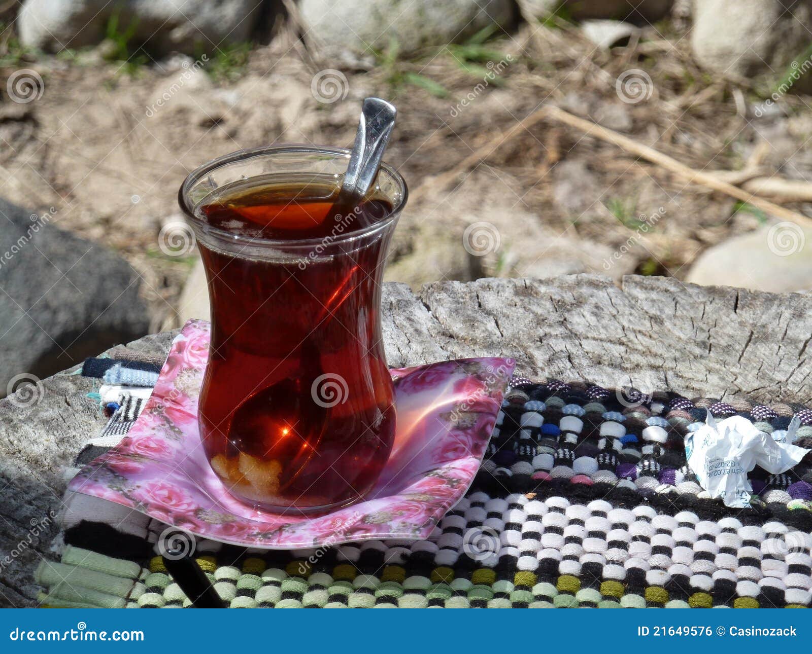 Turkish tea stock photo. Image of stump, aromatic, liquid - 21649576