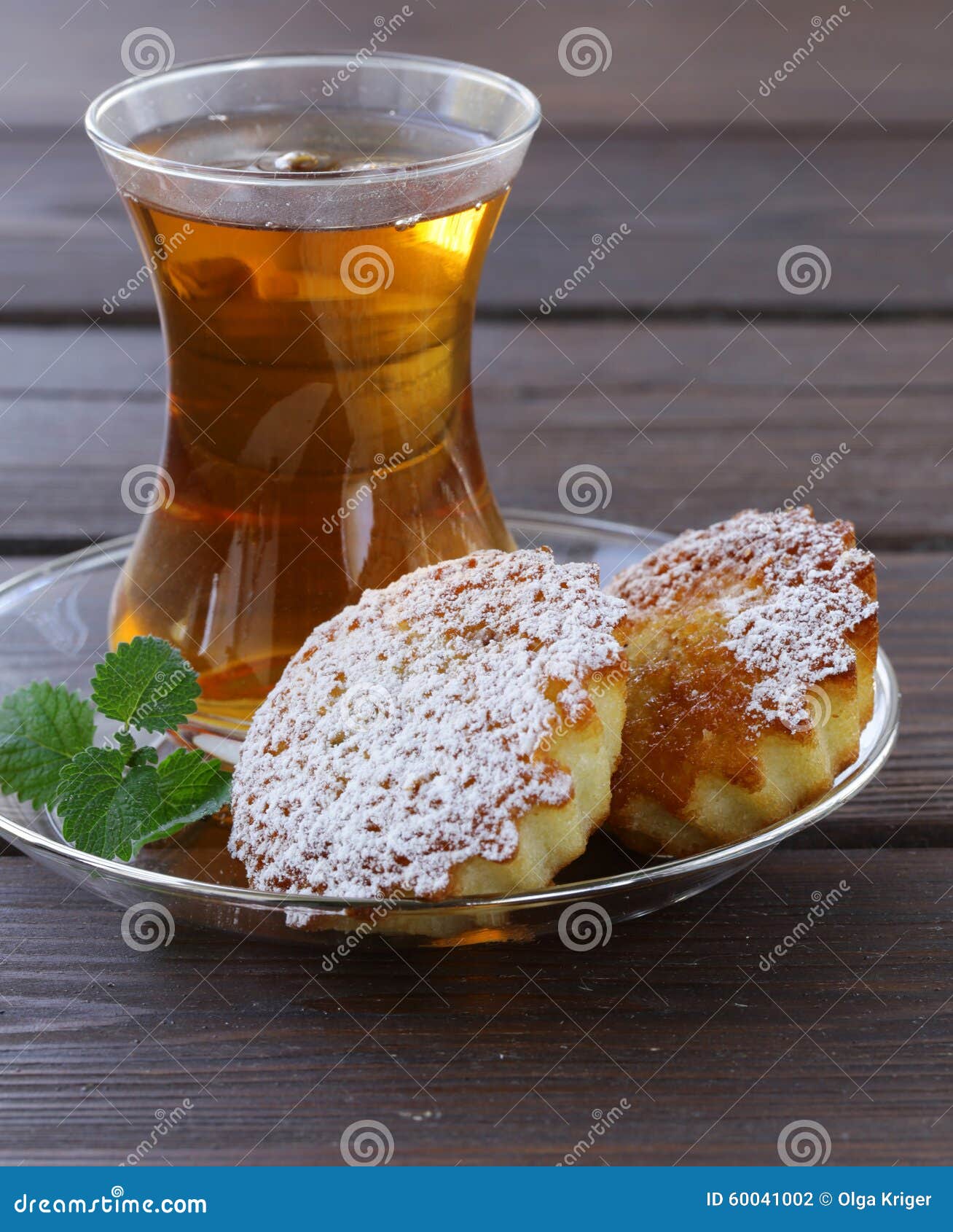 Turkish Tea with a Mini Biscuits Stock Photo - Image of cake, ramadan ...