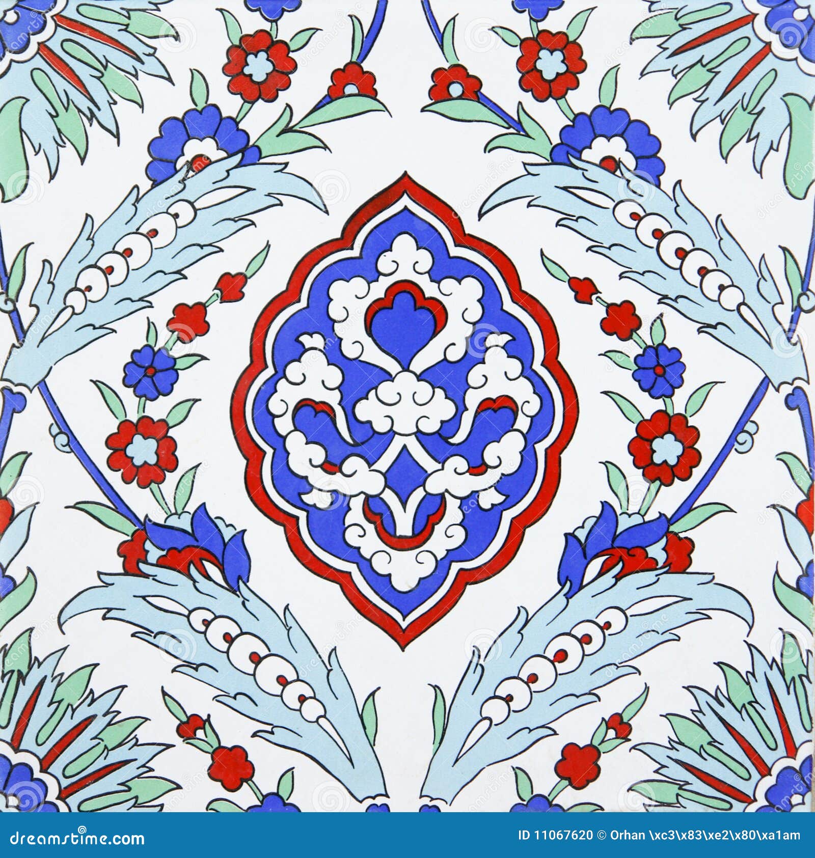 Turkish Tiles Royalty-Free Stock Photography | CartoonDealer.com #47375291