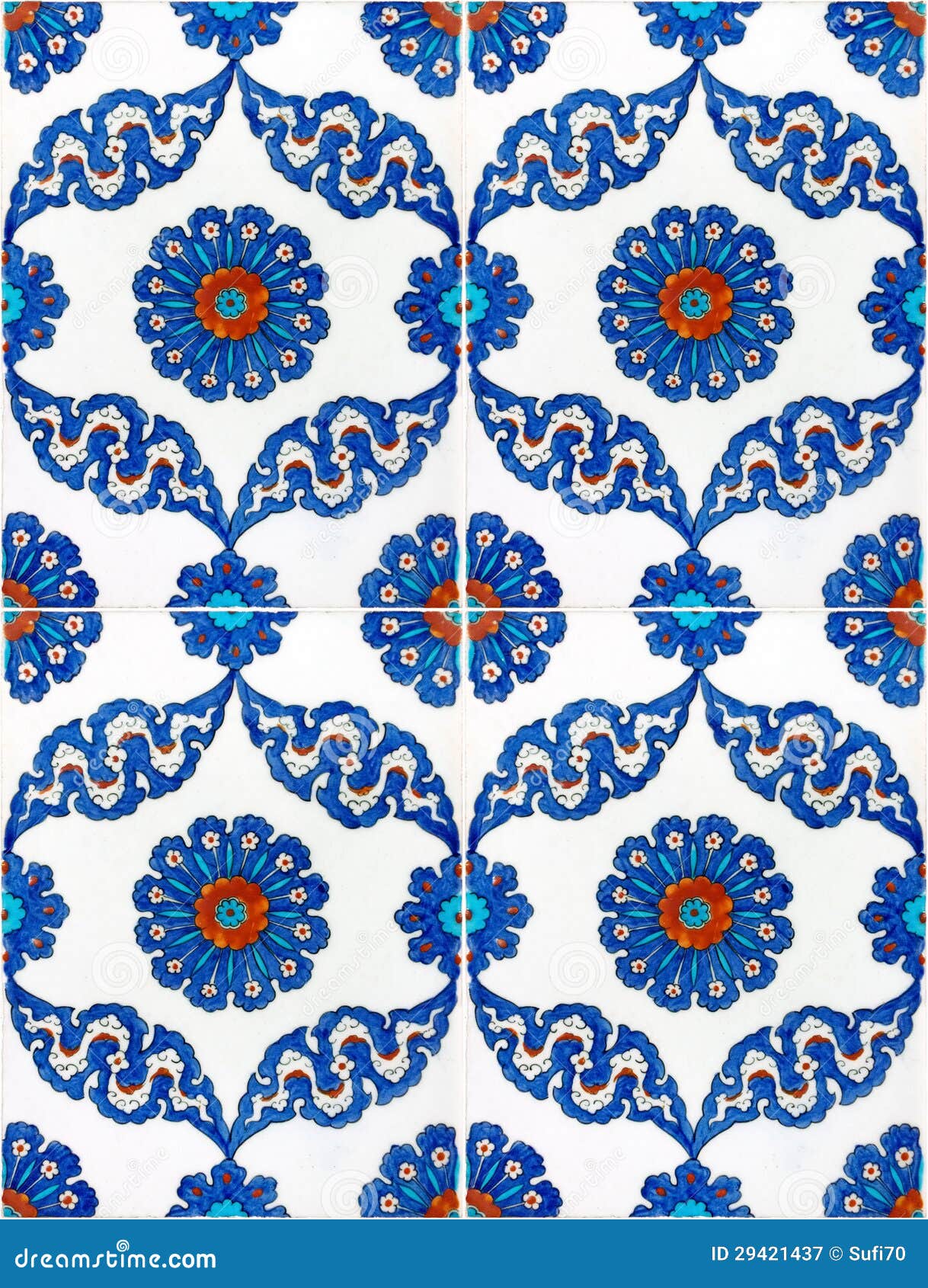 Turkish Tiles Royalty-Free Stock Photography | CartoonDealer.com #47375291