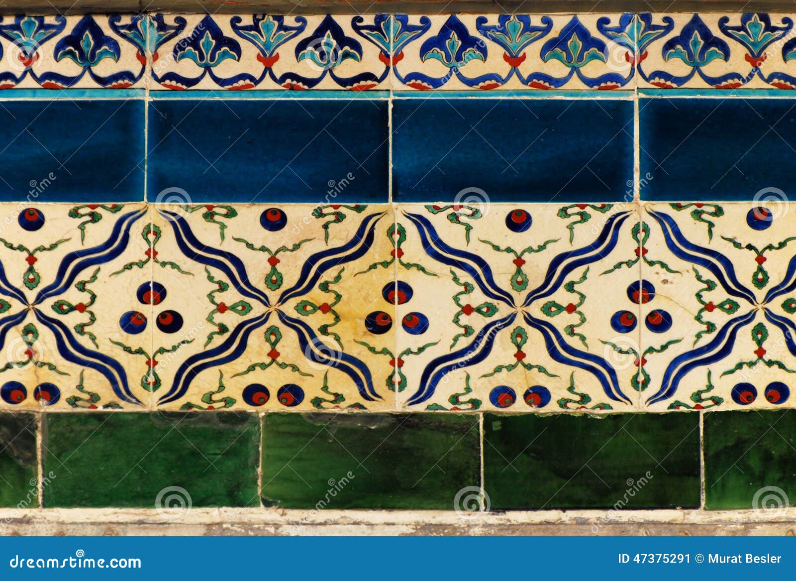 Turkish Tiles Royalty-Free Stock Photography | CartoonDealer.com #47375291