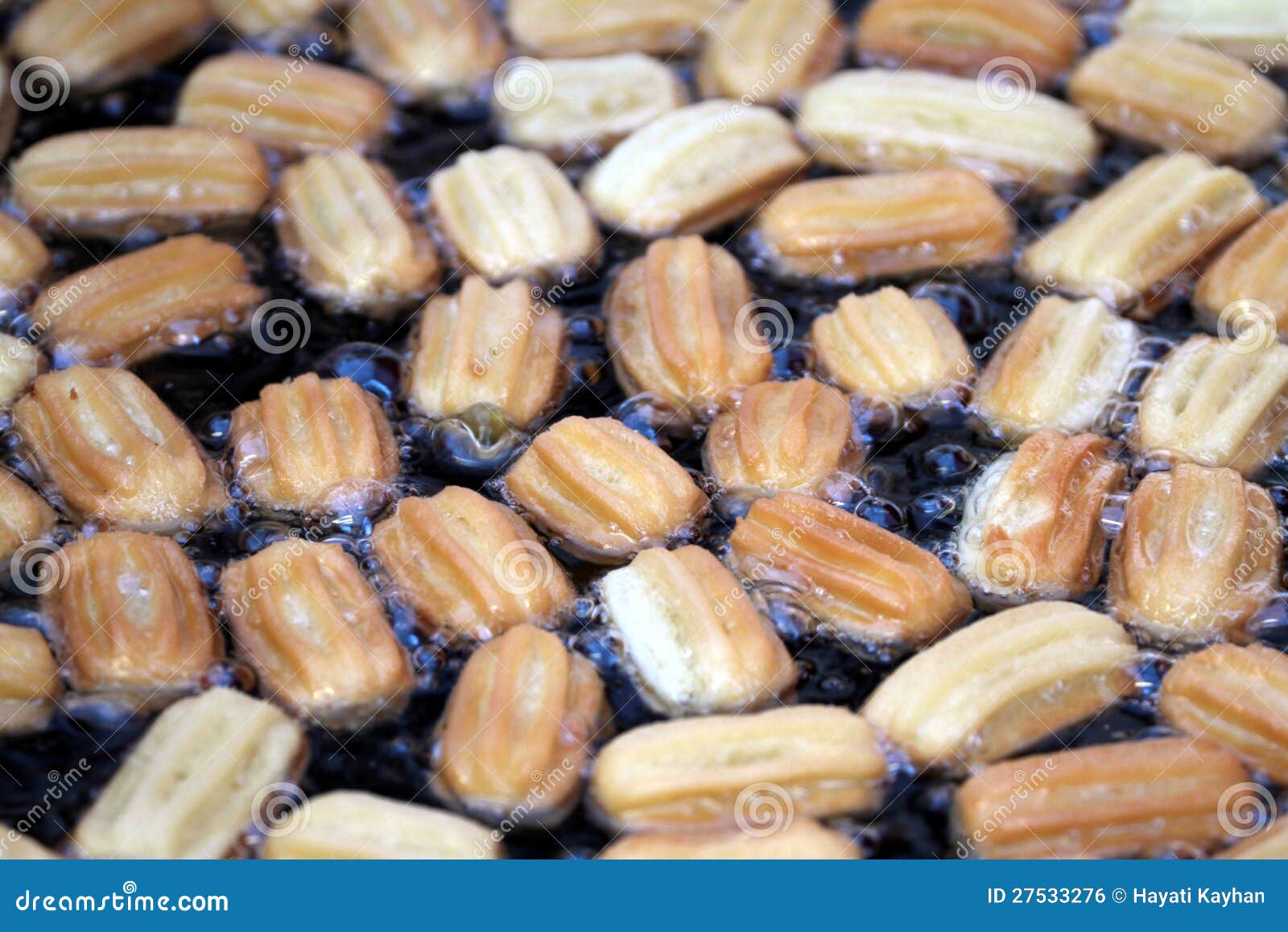 Turkish Tulumba-Ottoman Palace Donuts Stock Photo - Image of donuts ...