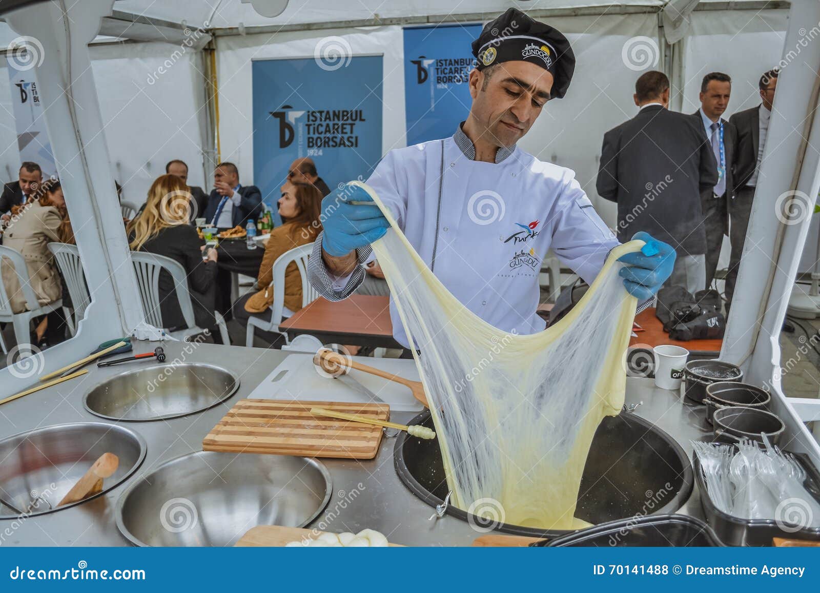 Turkish Worker in Restaurant Editorial Stock Photo - Image of ...