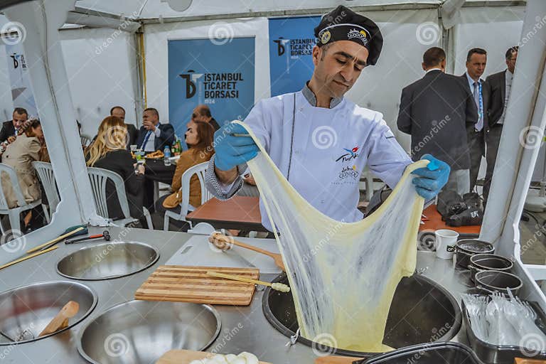 Turkish Worker in Restaurant Editorial Stock Photo - Image of ...