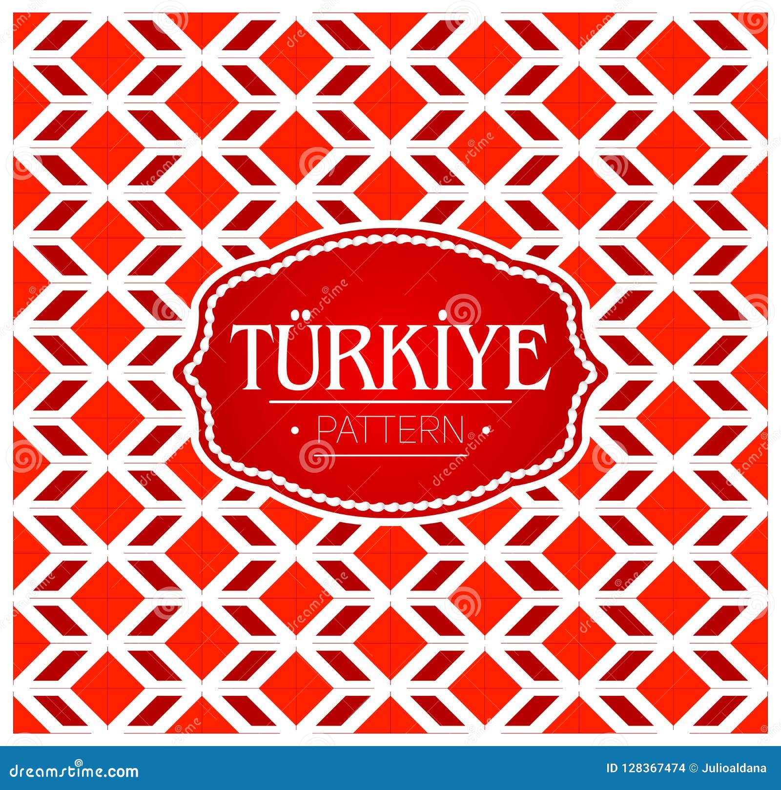 Turkiye Pattern, Background Texture and Emblem with the Colors of the ...