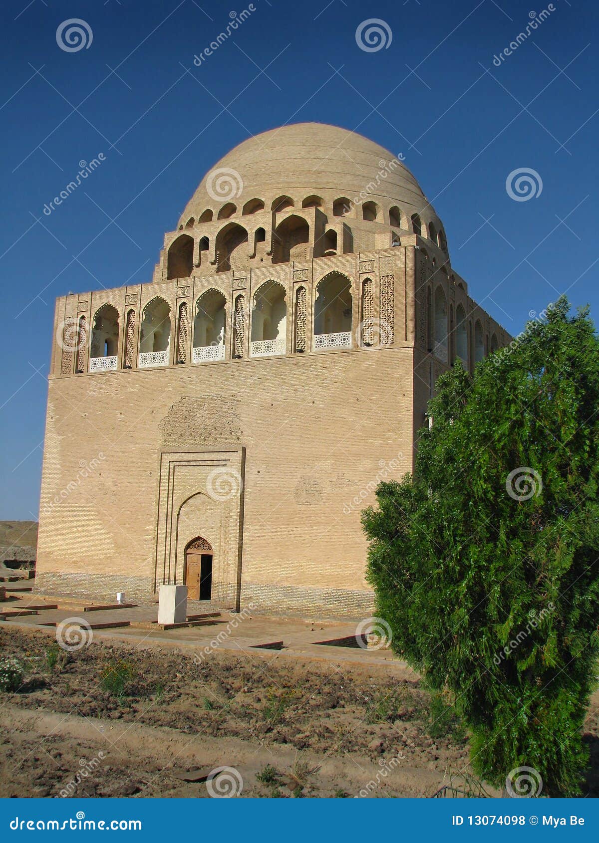 Turkmenistan - Merv, Sultan Sandjar Mosque Stock Photo - Image of ...