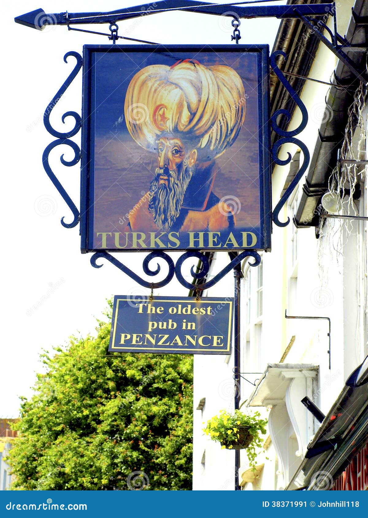 Turks Head, Penzace, Cornwall. Editorial Photo - Image of original ...