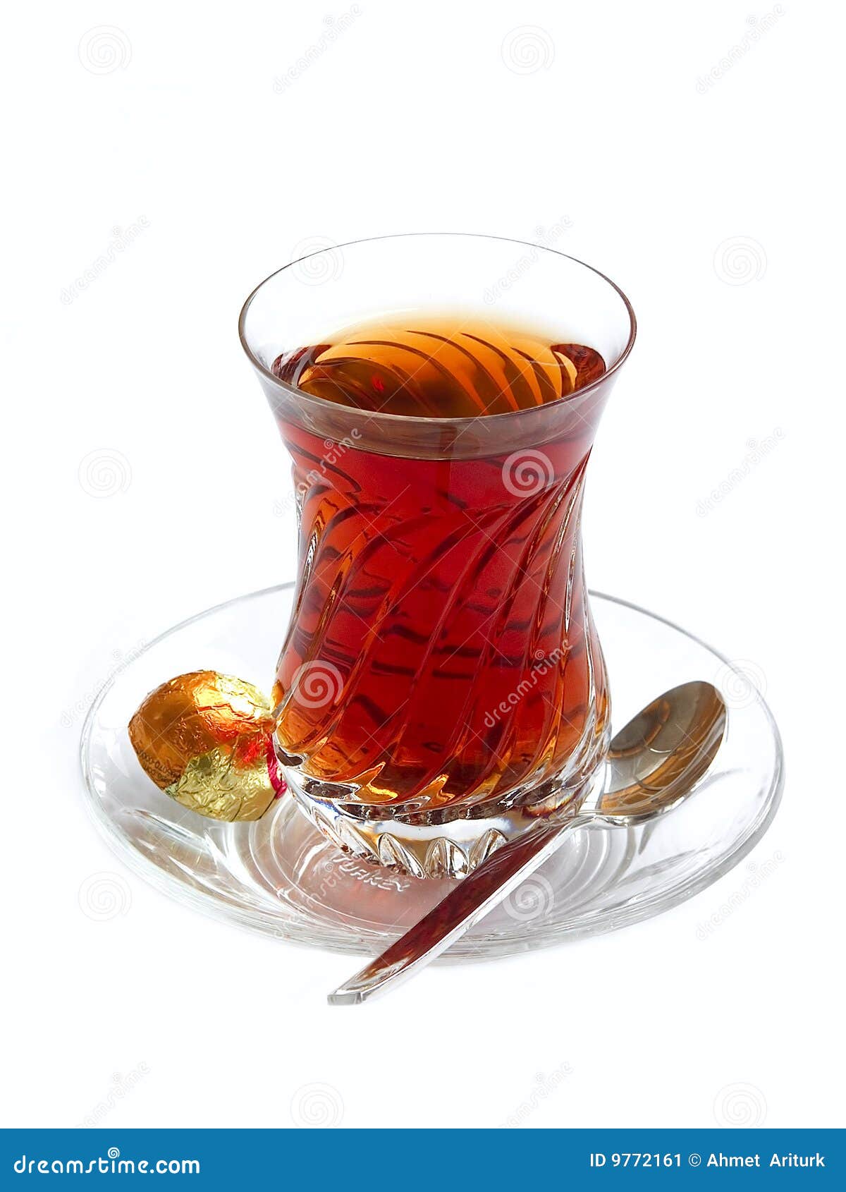 Turkse thee stock afbeelding. Image of heerlijk, steil - 9772161