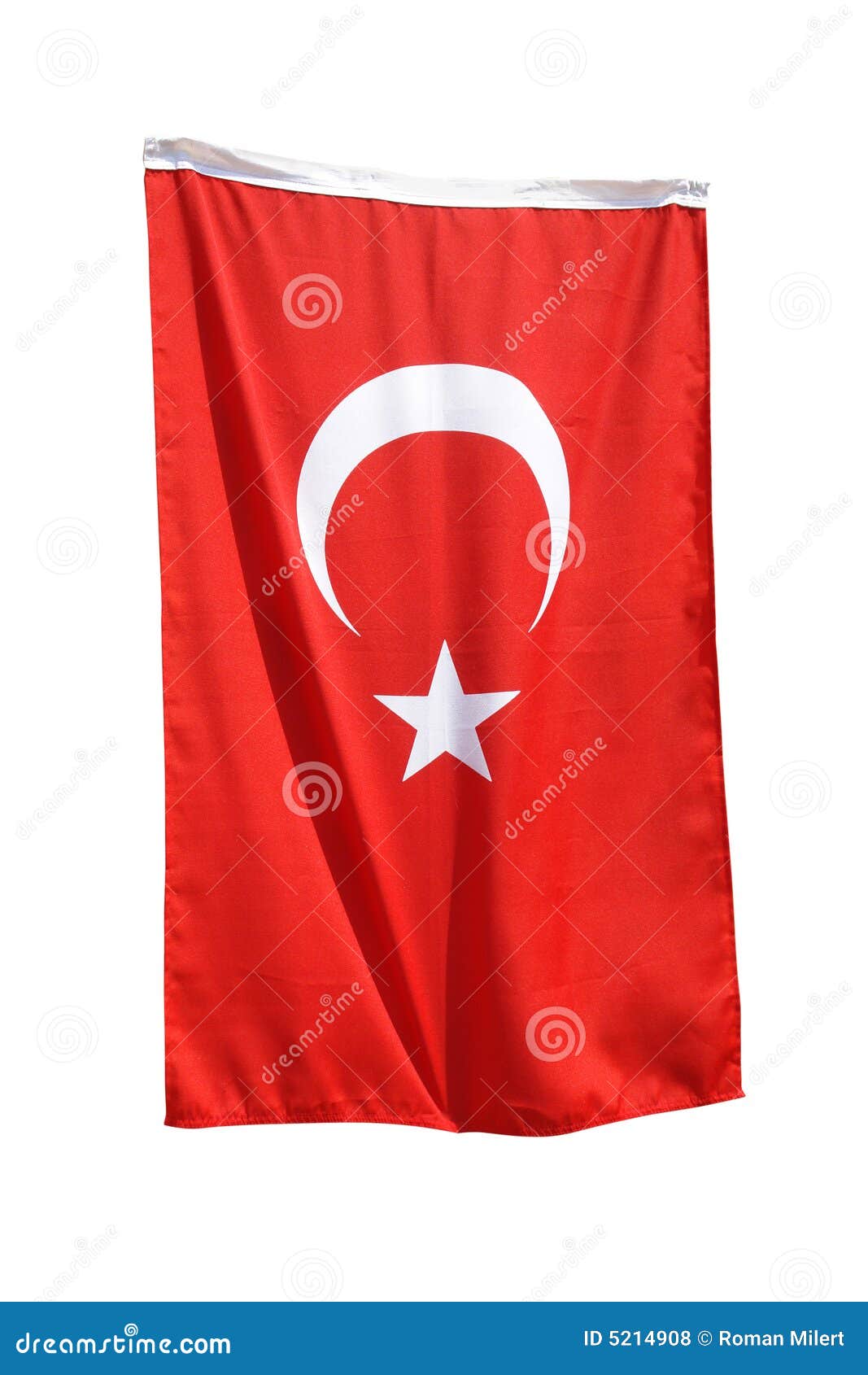 Turkse vlag stock foto. Image of azië, achtergrond, vlag - 5214908