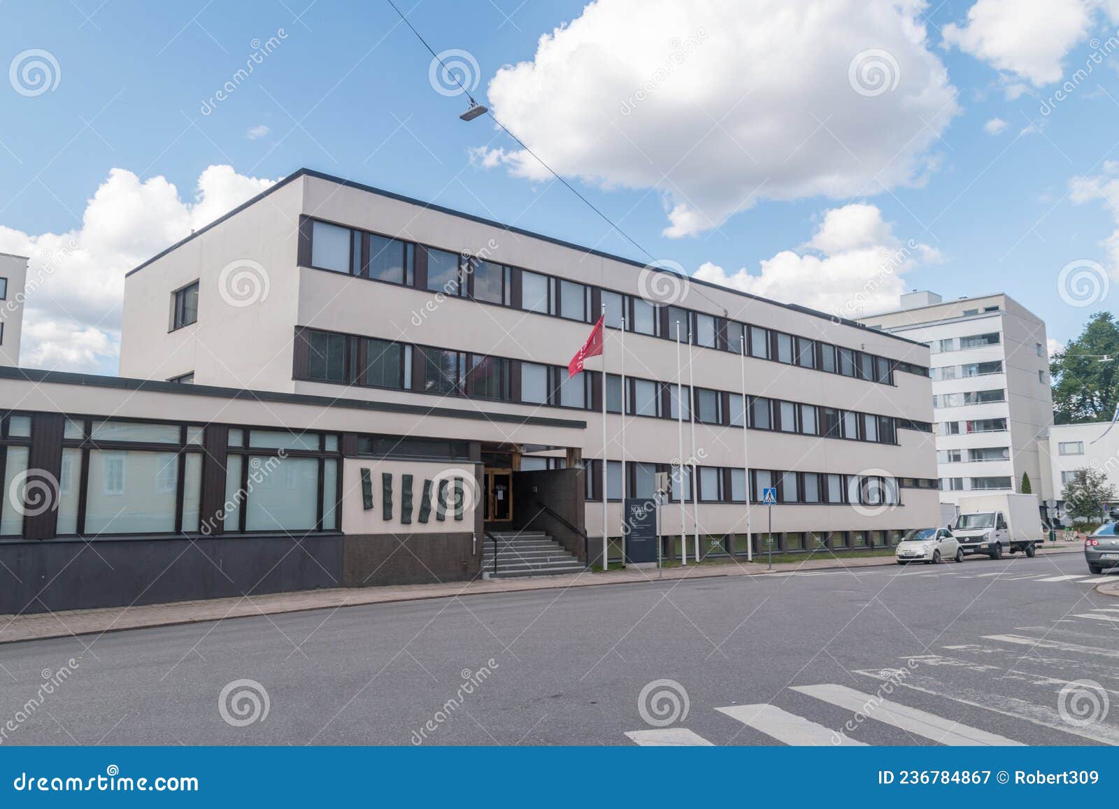 Campus of Novia University editorial photography. Image of august ...