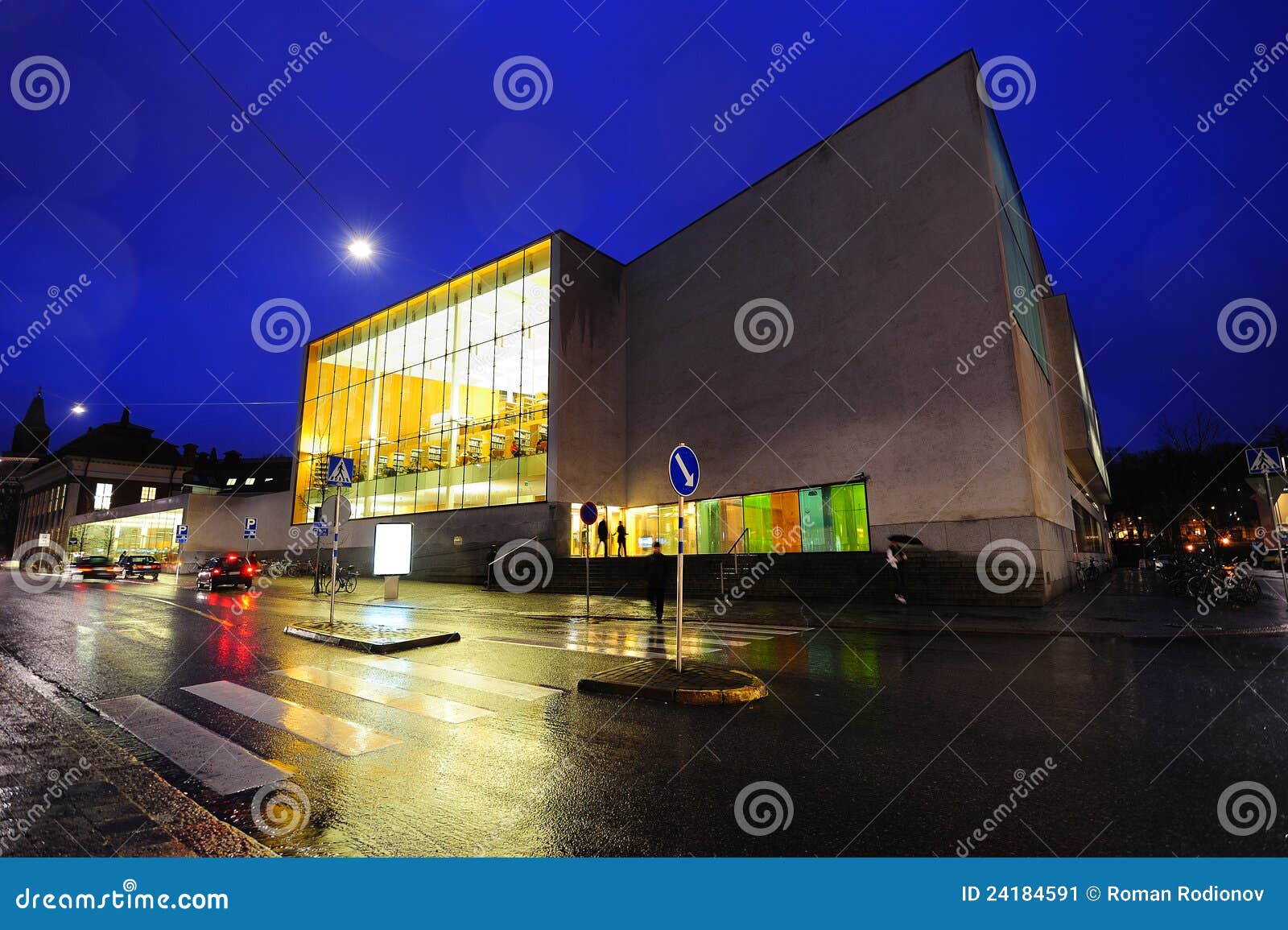 Turku public library editorial photo. Image of architectural - 24184591