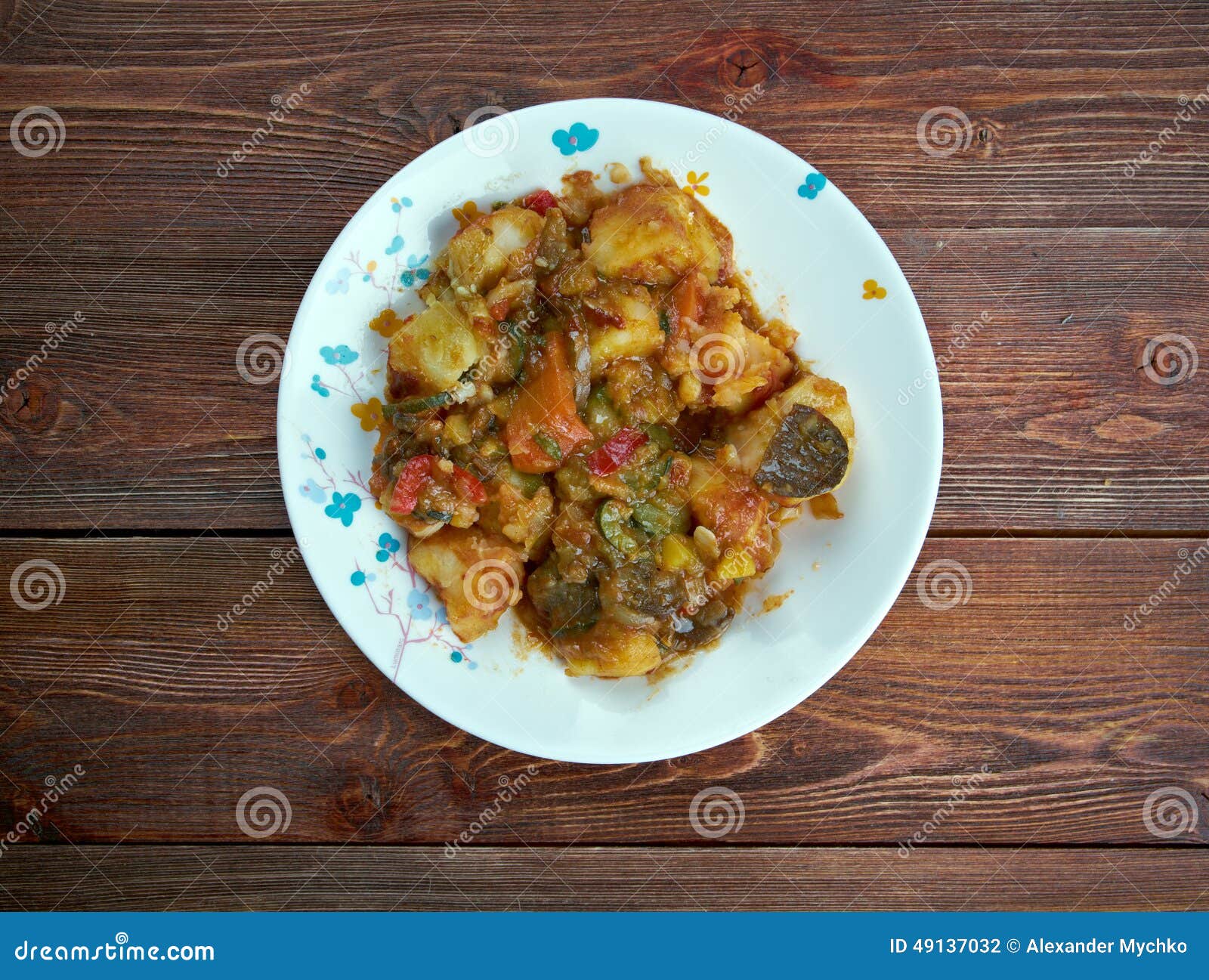 Turlu stock photo. Image of appetizing, garlic, turkish - 49137032