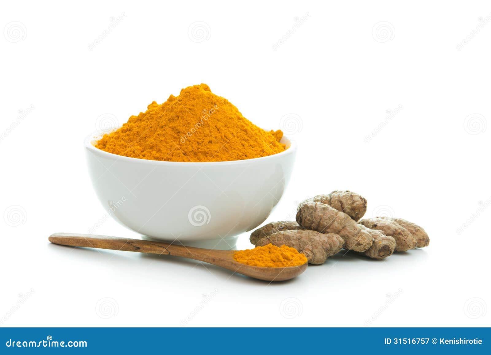 Turmeric stock image. Image of white, curcuma, asian - 31516757