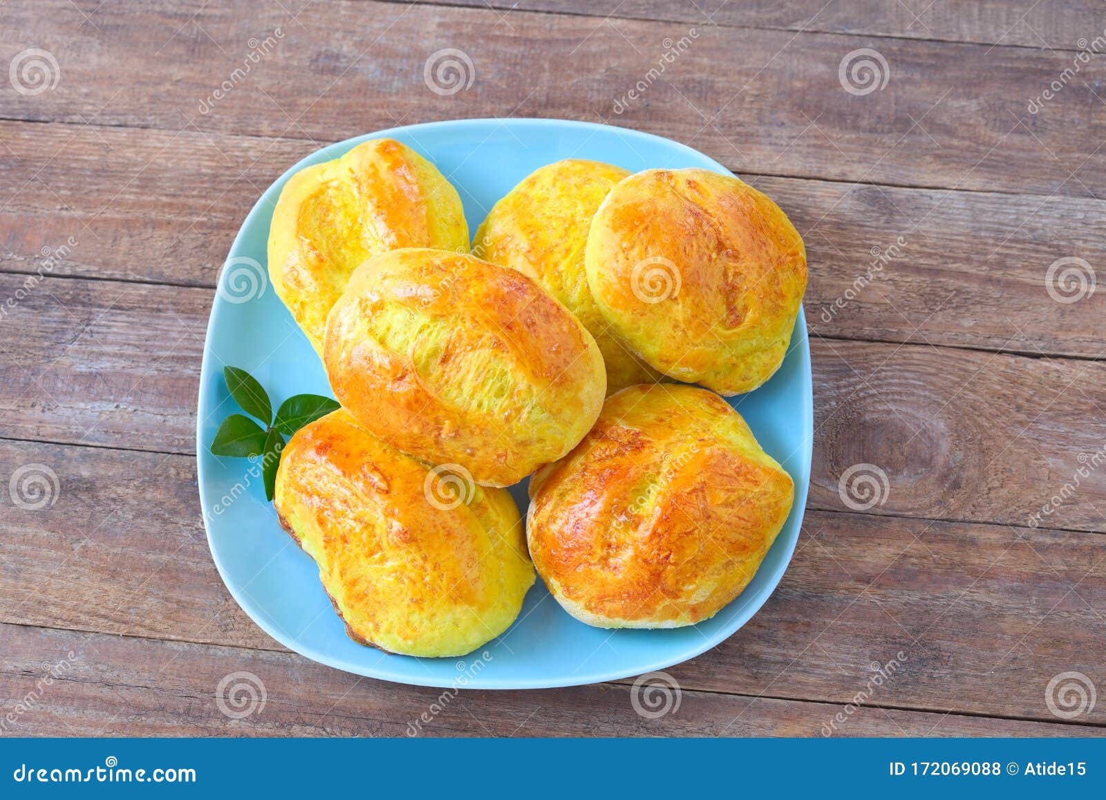 Turmeric bread rolls stock photo. Image of breakfast - 172069088