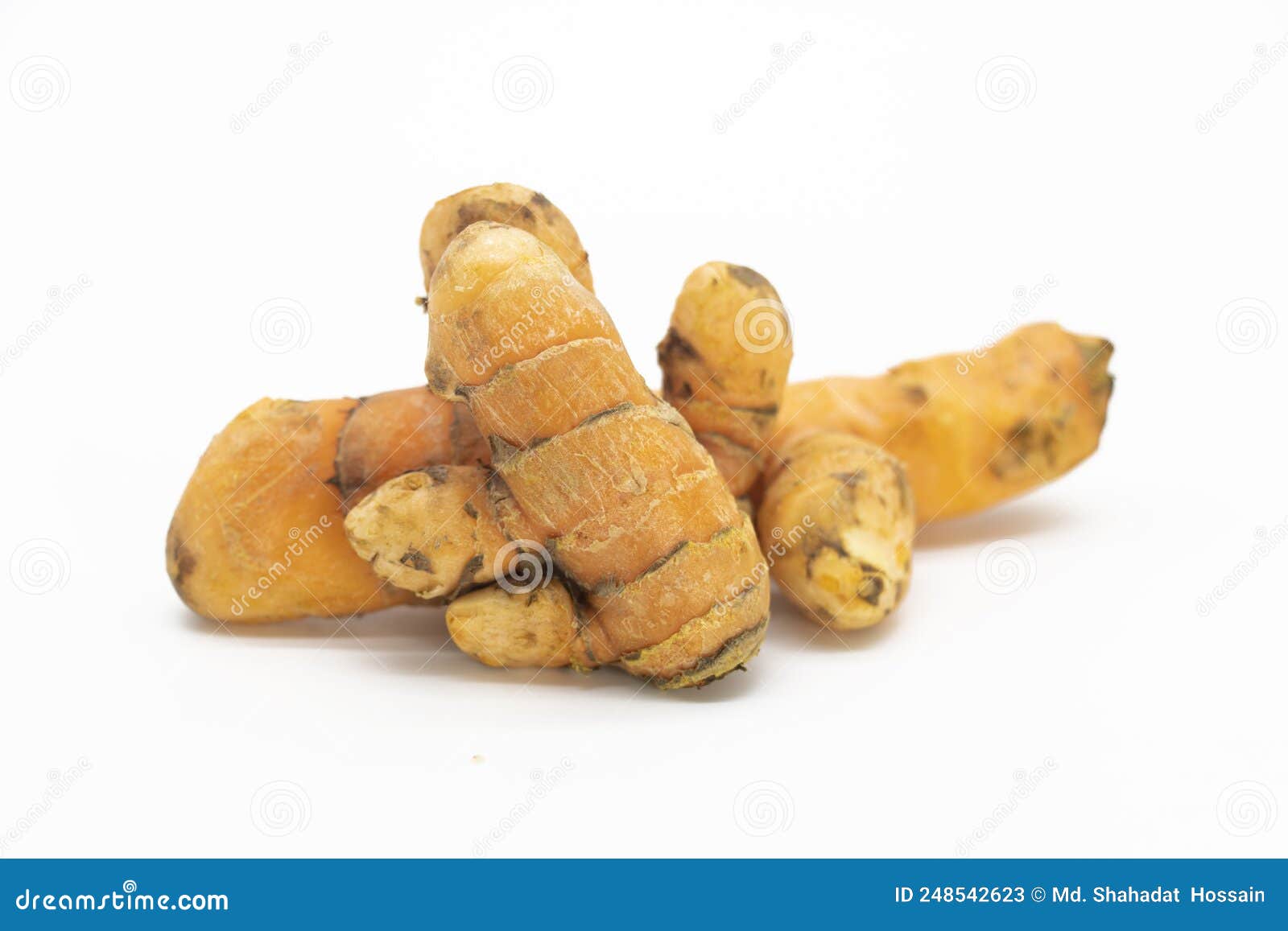 Turmeric Close Up Isolated on White Background Stock Image - Image of ...
