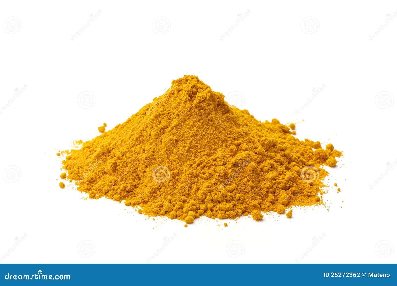 Turmeric powder stock photo. Image of herbal, yellow - 25272362