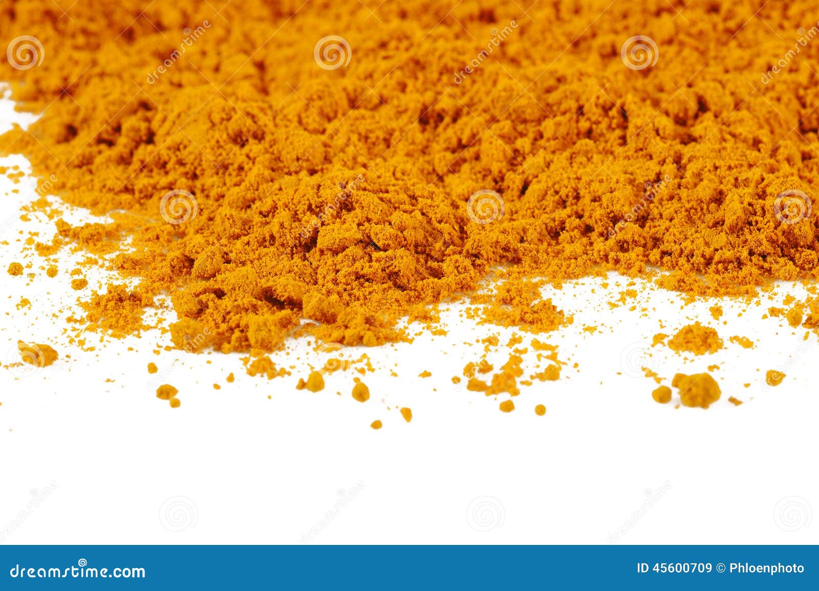 Turmeric powder background stock image. Image of spice - 45600709