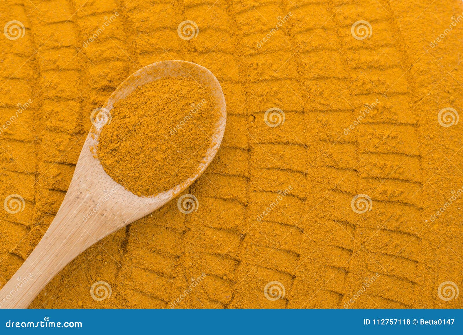 Turmeric Powder in Container Stock Photo - Image of natural, flavor ...