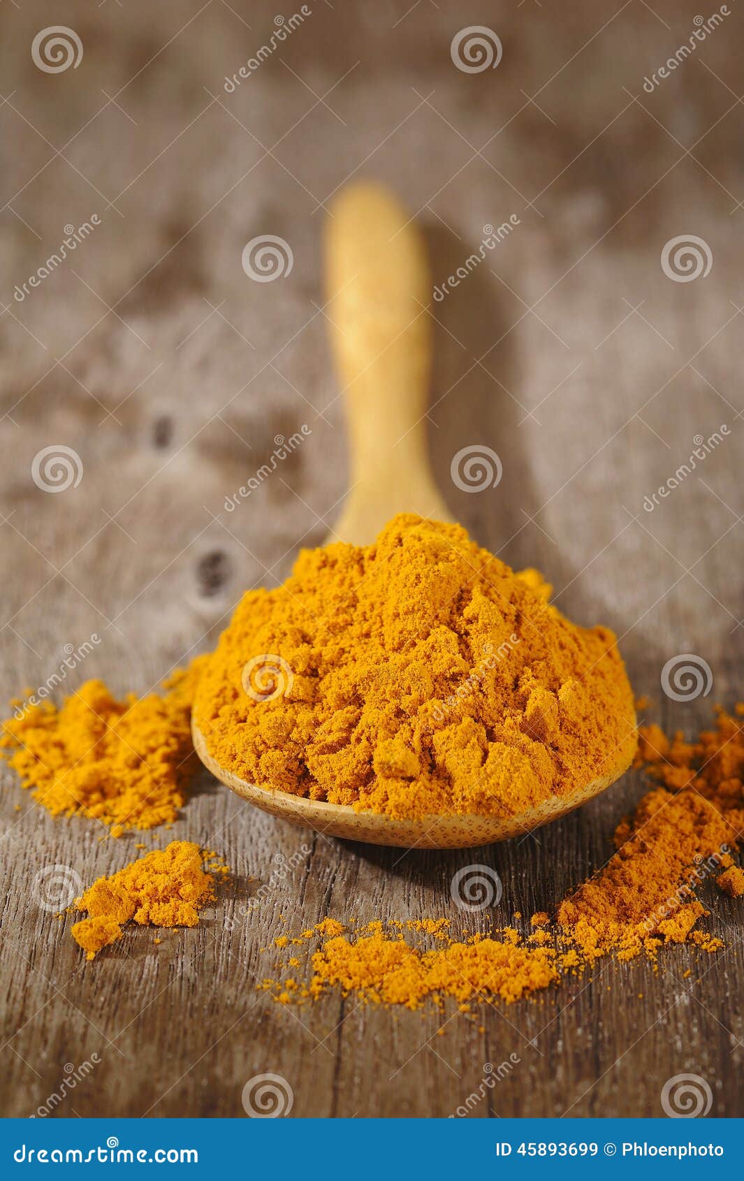 Turmeric powder stock image. Image of aroma, seasoning - 45893699