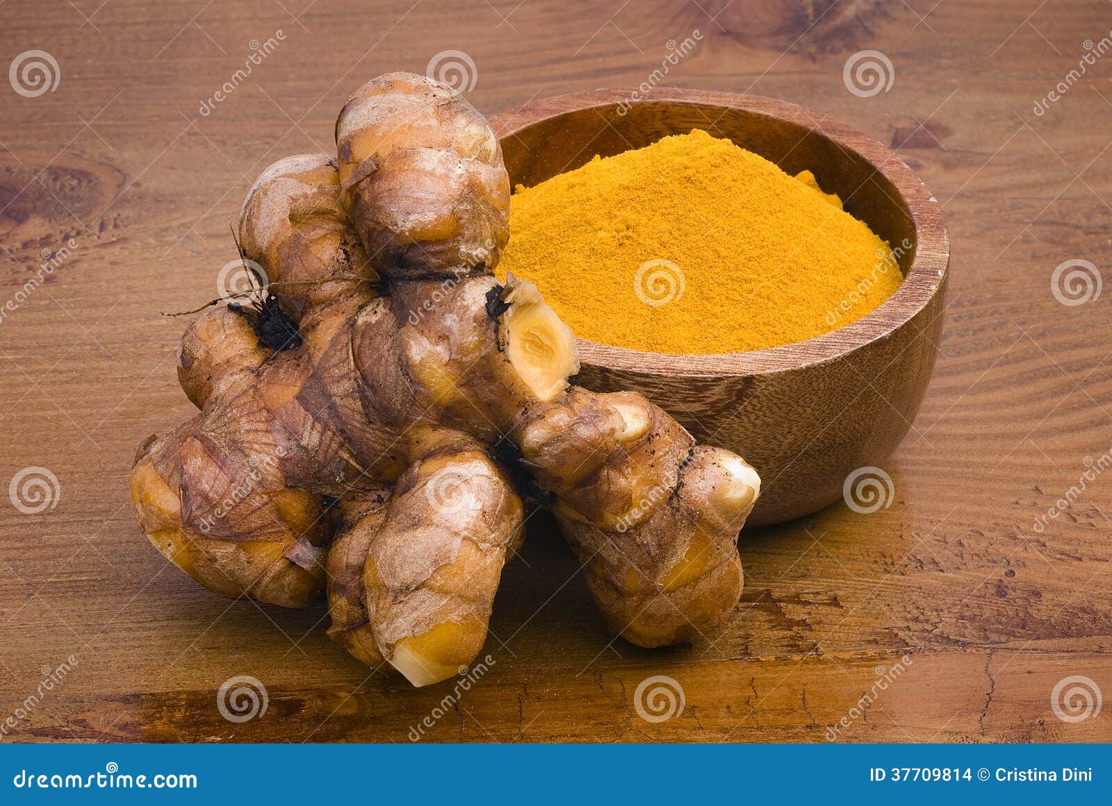 Turmeric Root (Curcuma Longa) Stock Photo - Image of saffron, powder ...