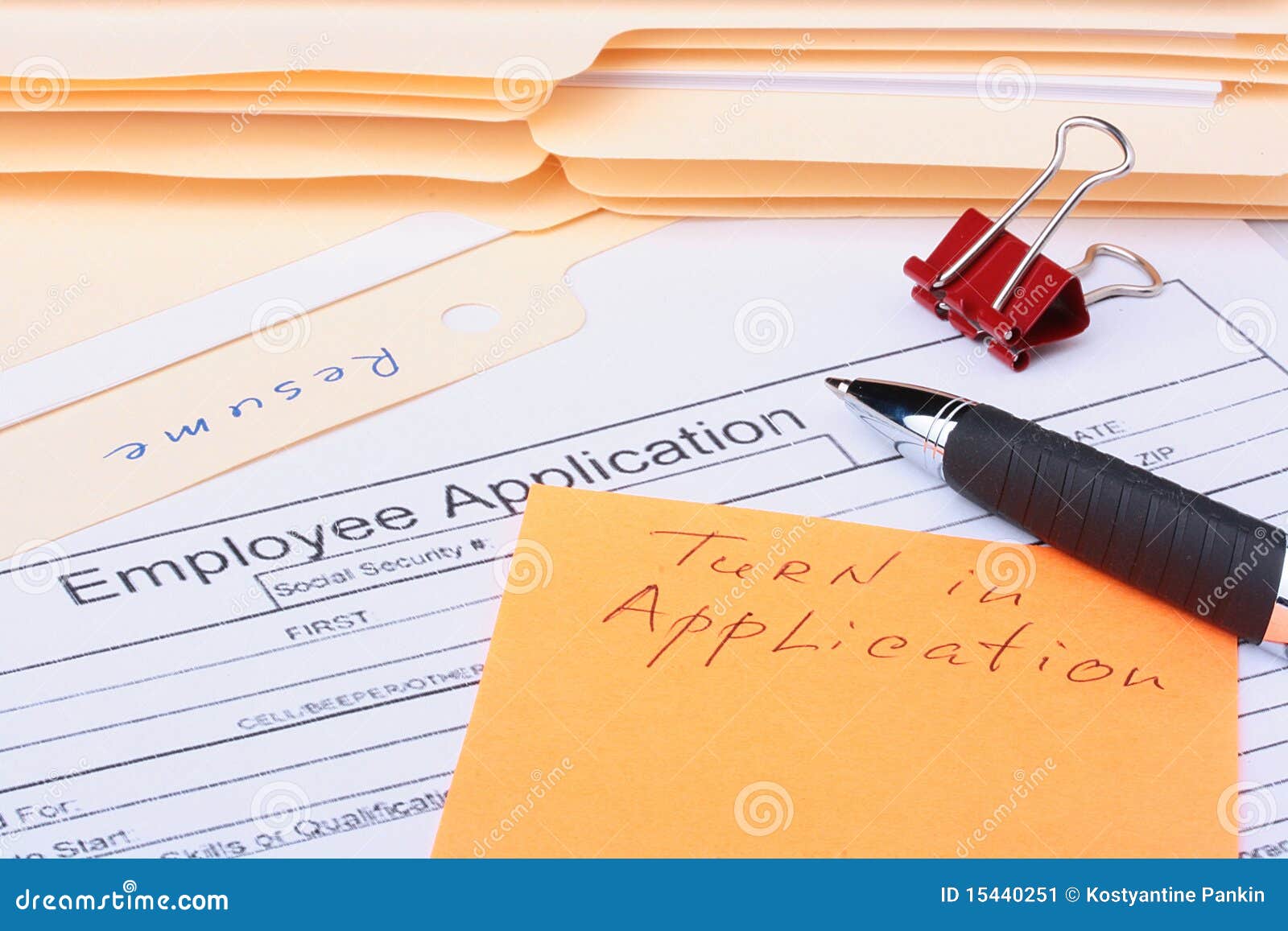 Turn in Application stock image. Image of yellow, fasten - 15440251