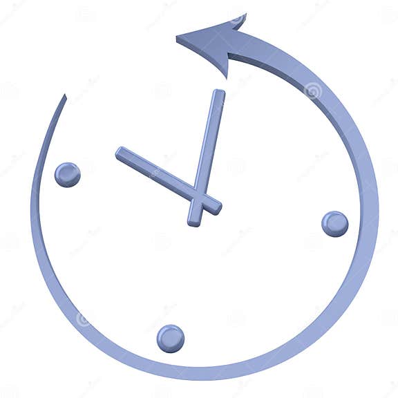 Turn back the clock. stock illustration. Illustration of meter - 5099886