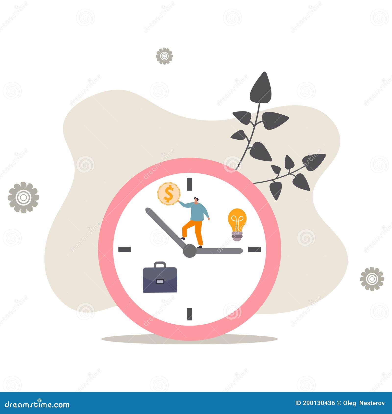 No Time For Mistake On Clock Royalty-Free Stock Photo | CartoonDealer ...