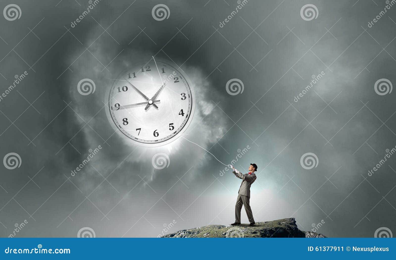 Turn Back Time - Concept Of Turning Clock Backwards Royalty-Free Stock ...