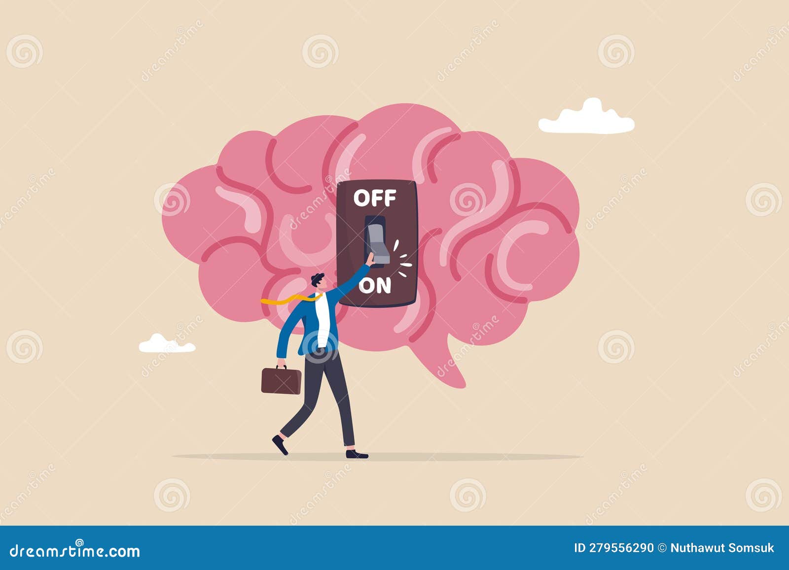 Turn on Brain To Think, Creativity, Thought or Concentration, Smart ...