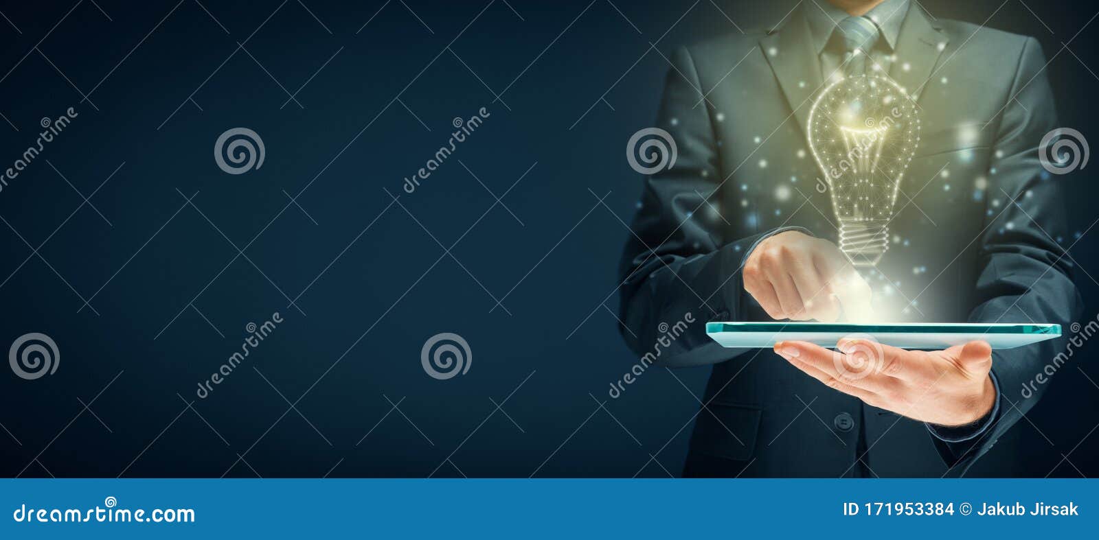 Turn on Creativity, Idea and Intelligence Concepts Stock Photo - Image ...