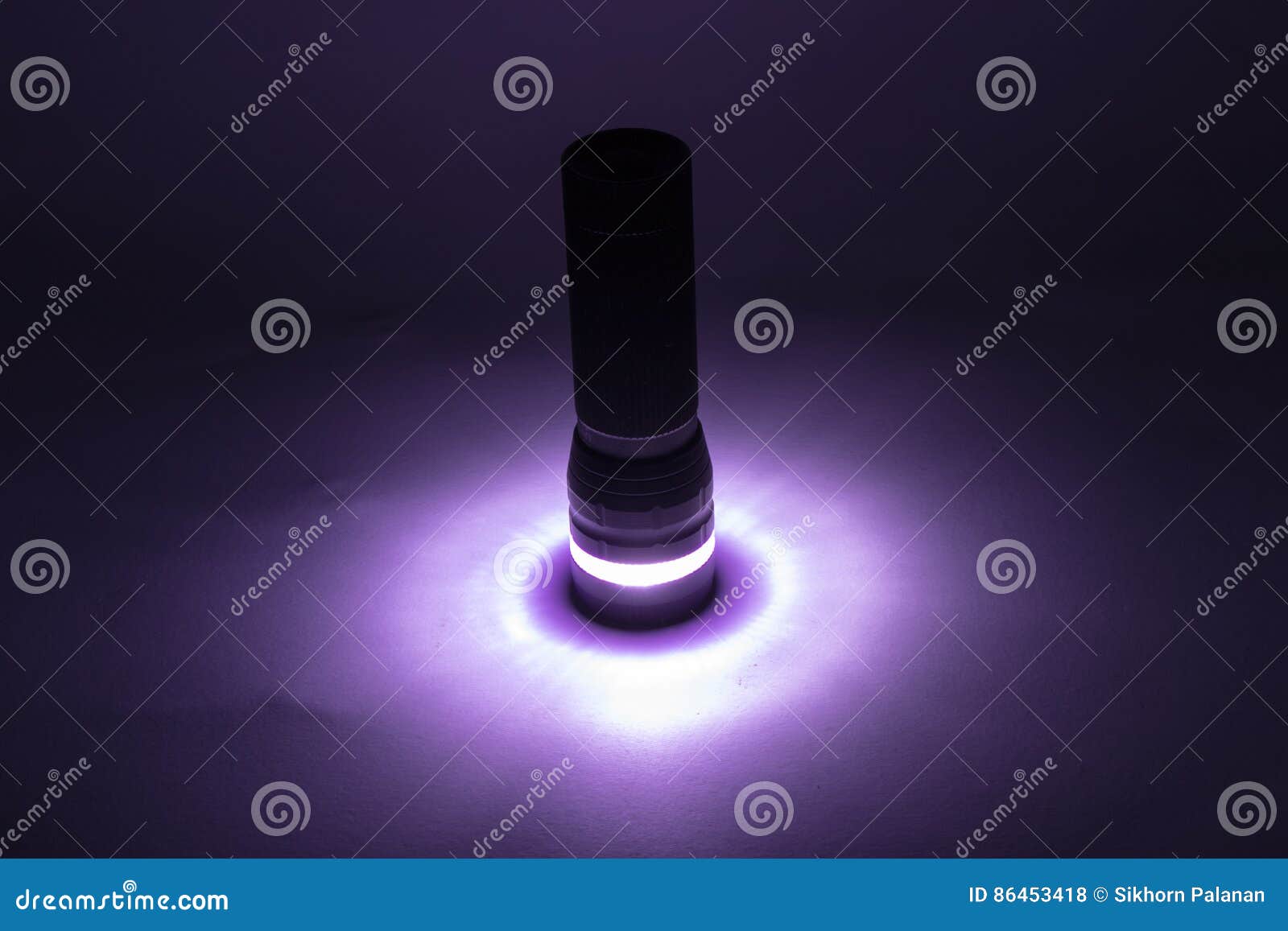Turn on the flashlight stock photo. Image of night, electric - 86453418