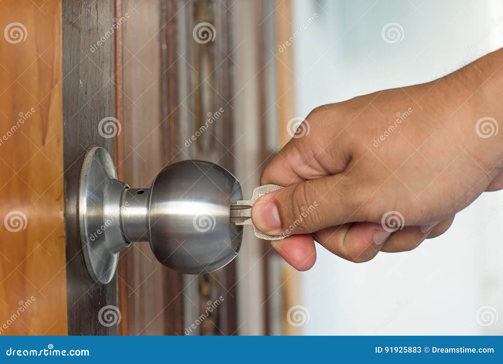 Turn the key stock image. Image of entrance, open, architecture - 91925883
