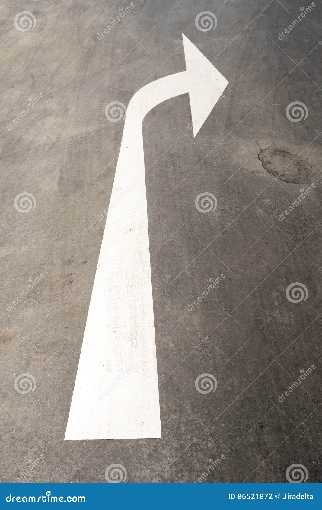 Turn Left Arrow Road Traffic Sign Stock Photo - Image of concrete ...