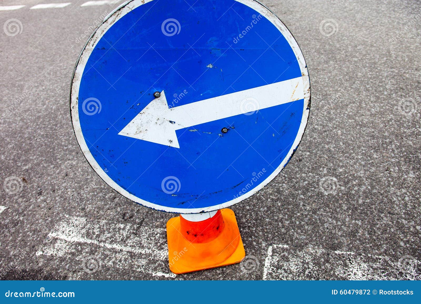 Turn left sign stock photo. Image of attention, proceed - 60479872