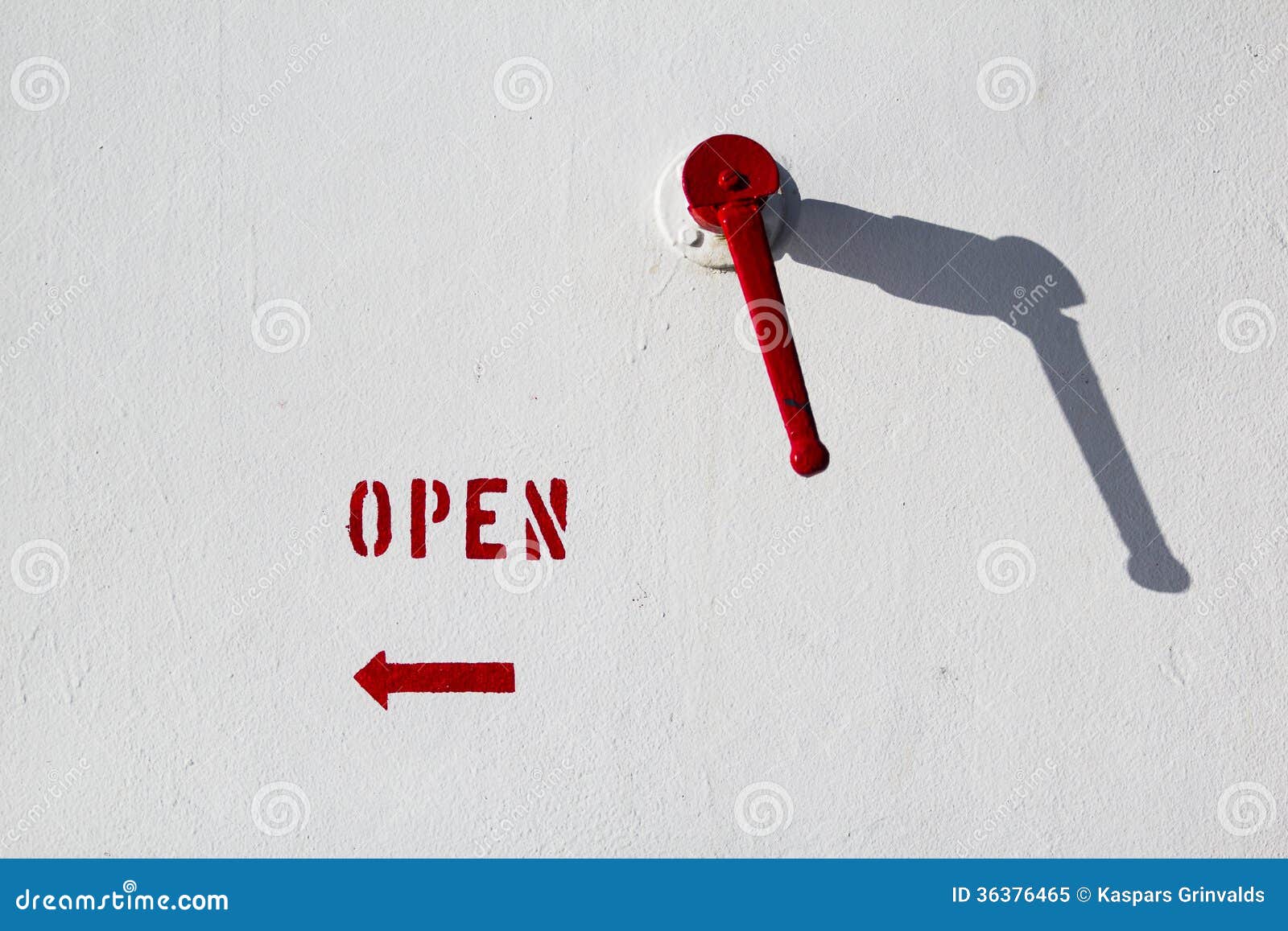 Turn left to open stock image. Image of left, open, handle - 36376465