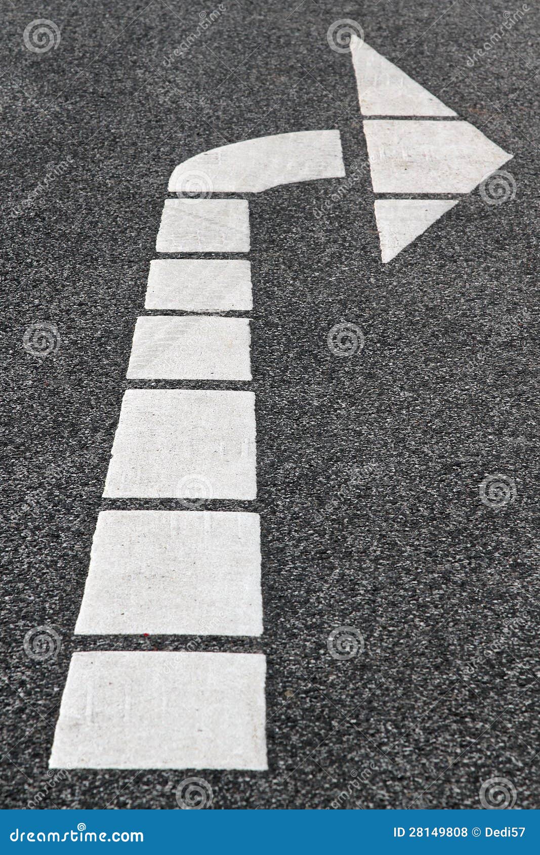 Right Road Route Direction Pointer This Way Sign Perspective, Green ...