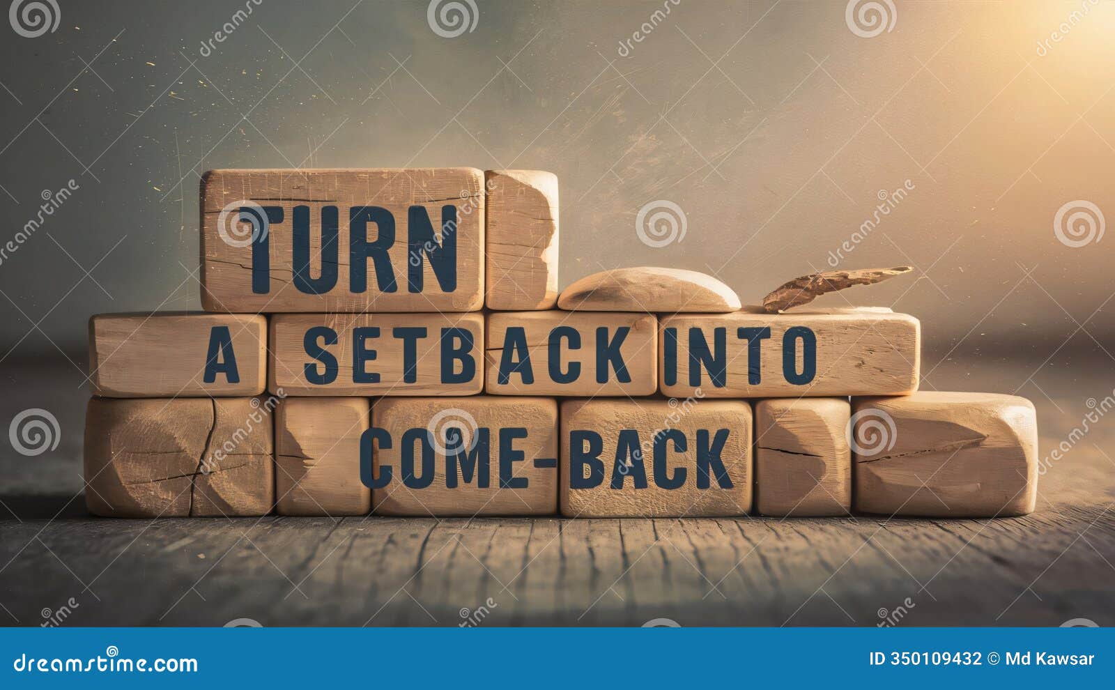 Turn a Setback into a Comeback, Motivational High Quality Image Stock ...
