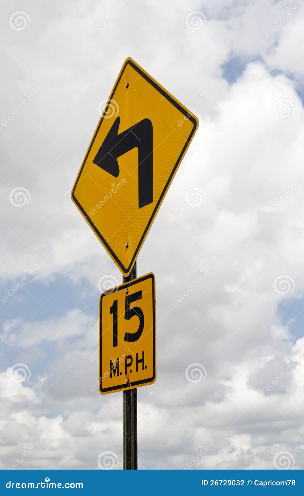 Turn sign stock photo. Image of drive, black, curvy, information - 26729032