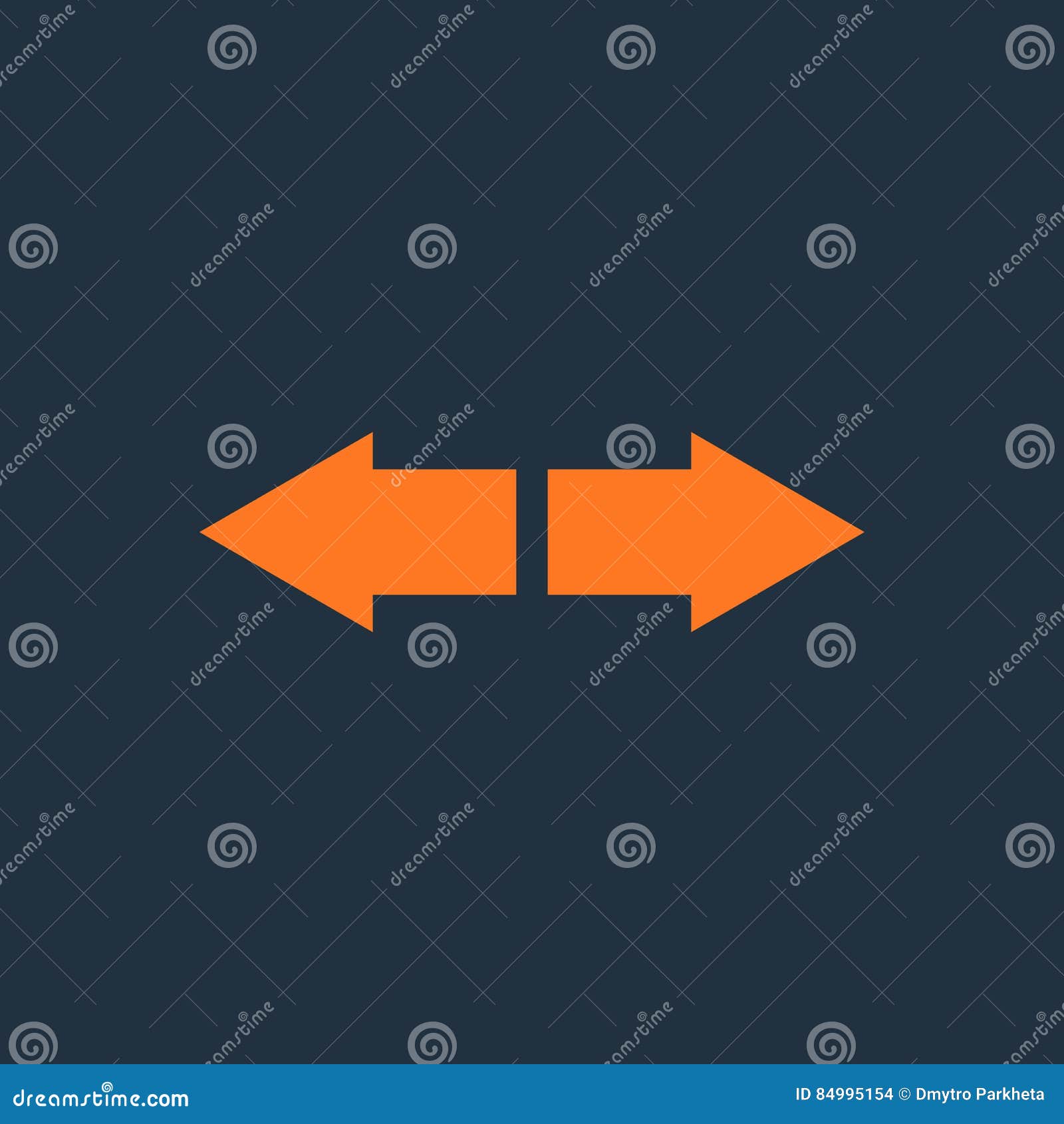 Turn Signal Icon stock vector. Illustration of warning - 84995154