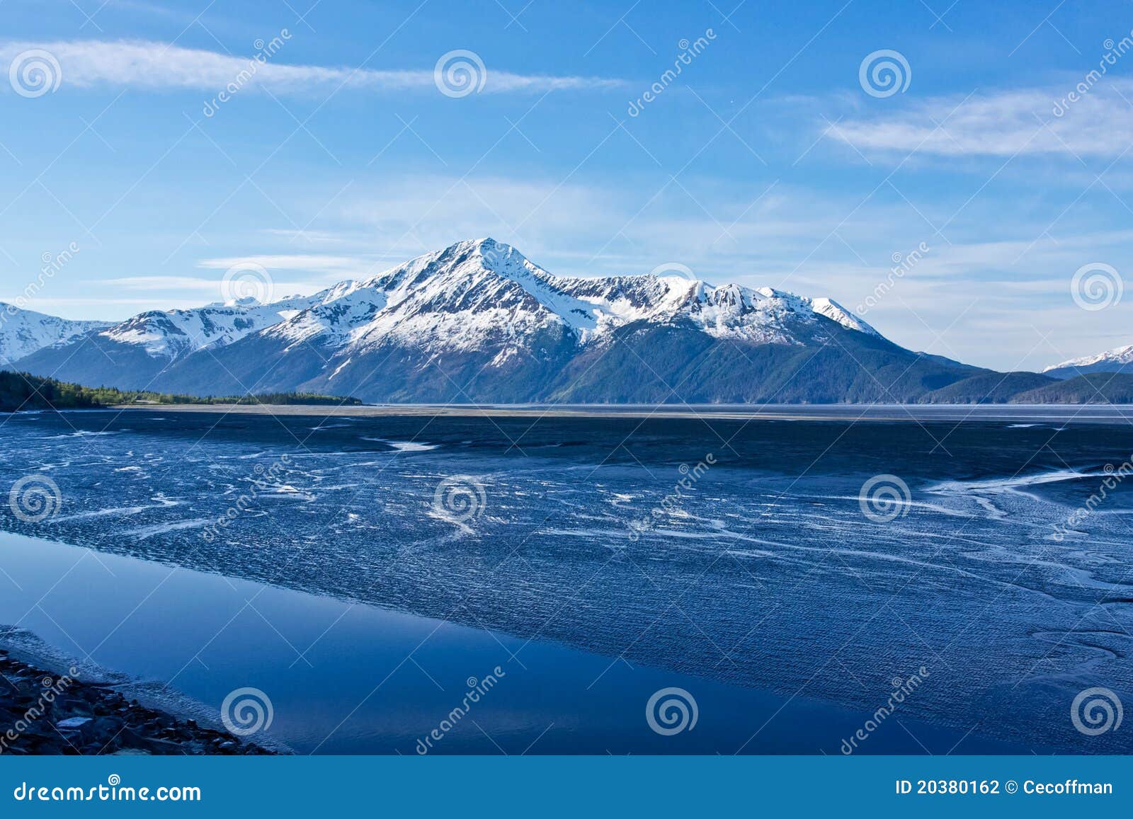 Turnagain Arm stock photo. Image of regions, outdoors - 20380162