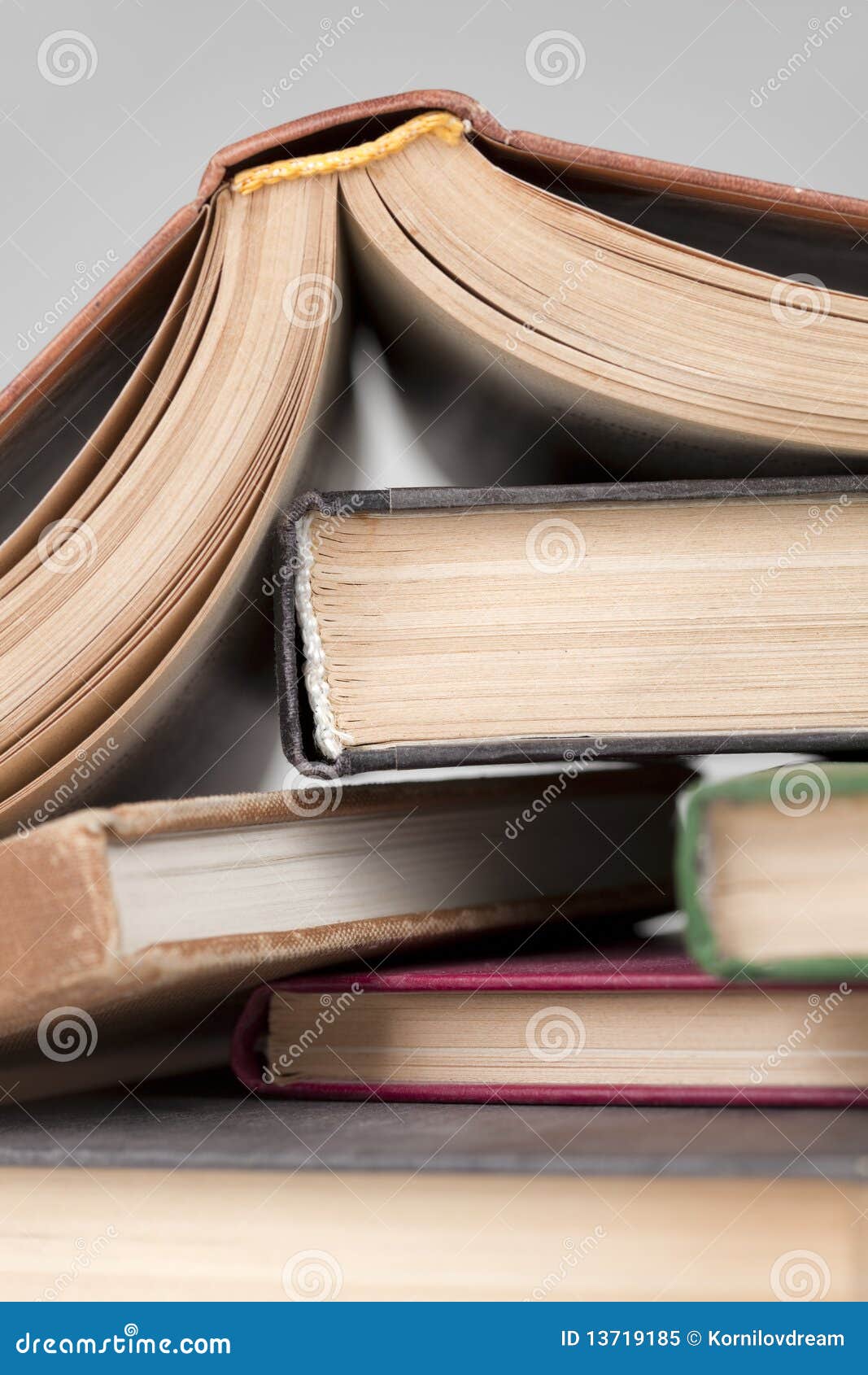 Turned down open book stock image. Image of read, open - 13719185