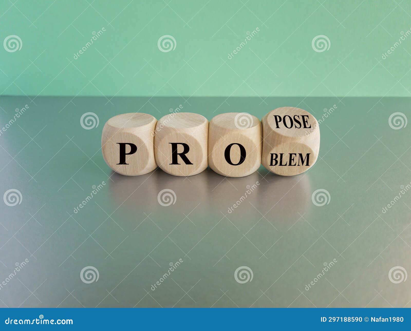 Turned a Wooden Cube, Changes the Word Problem To Propose. Beautiful ...