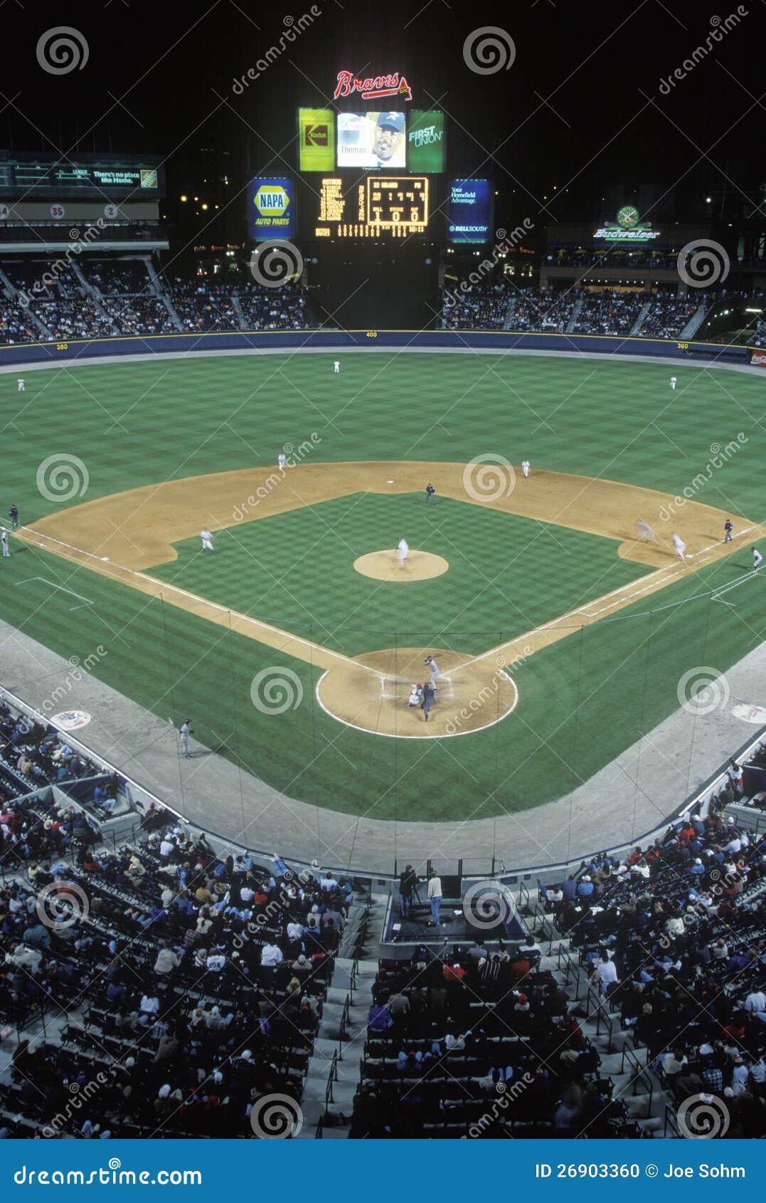 Turner Field in Atlanta editorial image. Image of field - 26903360